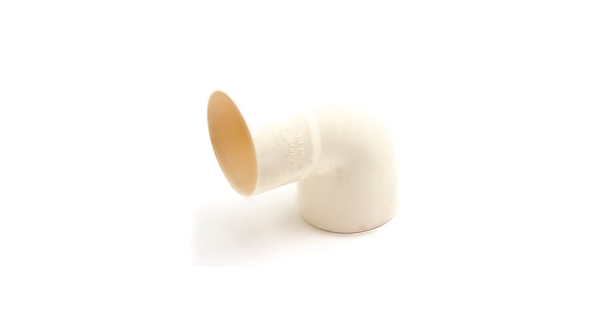 CURVA PVC DM.125 CHIUSA: SCARICO PVC BIANCO / CURVA PVC DM.125 CHIUSA ...